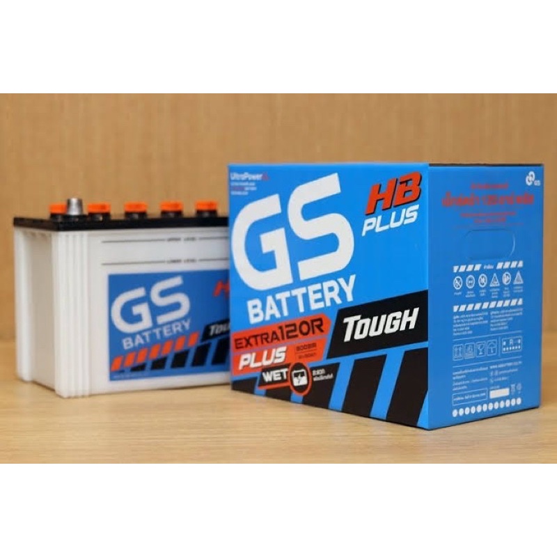 แบตเตอรี่รถยนต์ GS EXTRA 120 ไฟแรง 80 แอม ผลิต 12/2565รุ่นพร้อมใช้ | Shopee Thailand