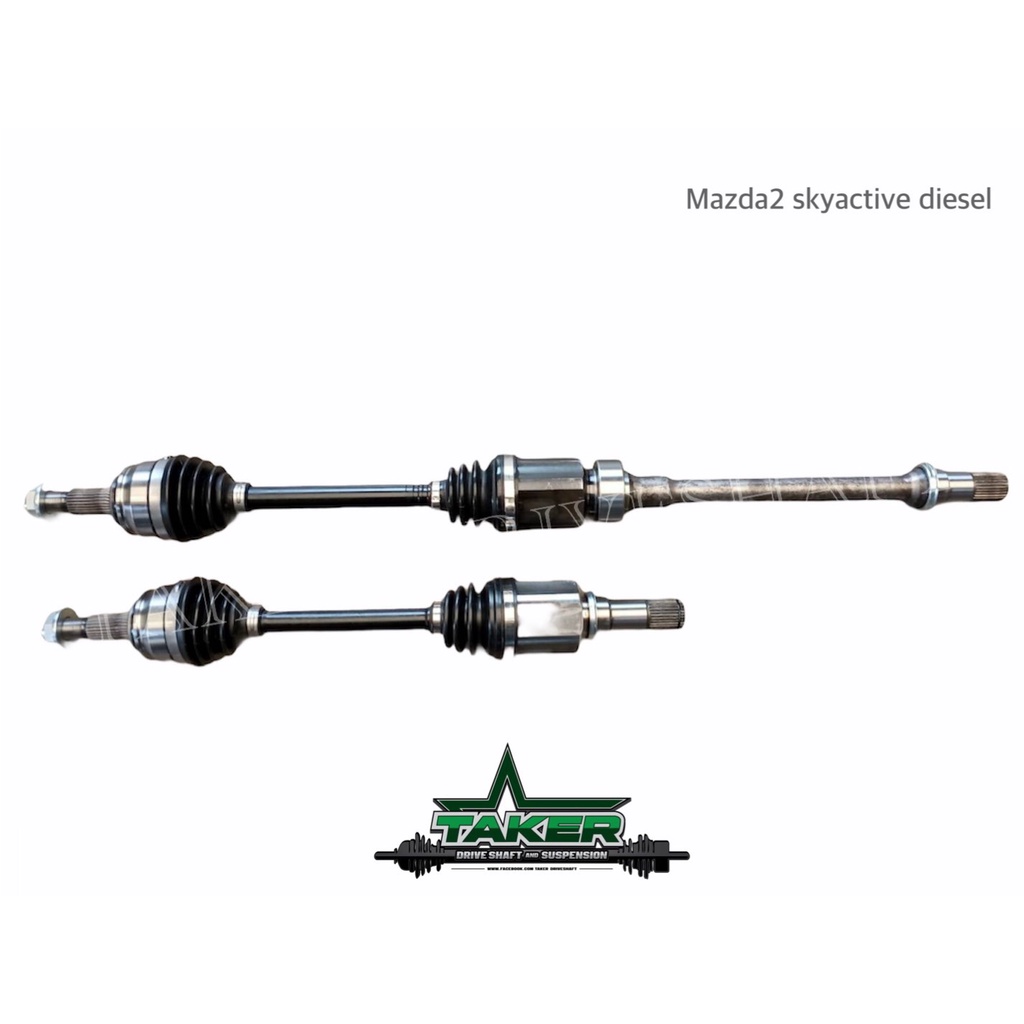 เพลาขับ เพลาขับหน้า Taker Driveshaft แบบ Standard สำหรับ Mazda 2 ...