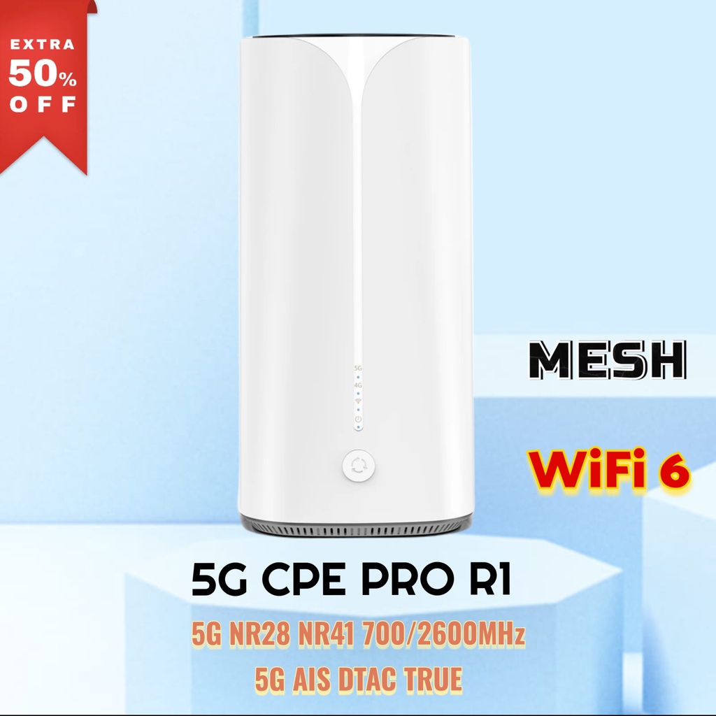 5G CPE PRO SE 2 MESH WiFi 6 เราเตอร์ 5G ใส่ซิม รองรับ 5G 4G 3G AIS,DTAC,TRUE,NT | Shopee Thailand