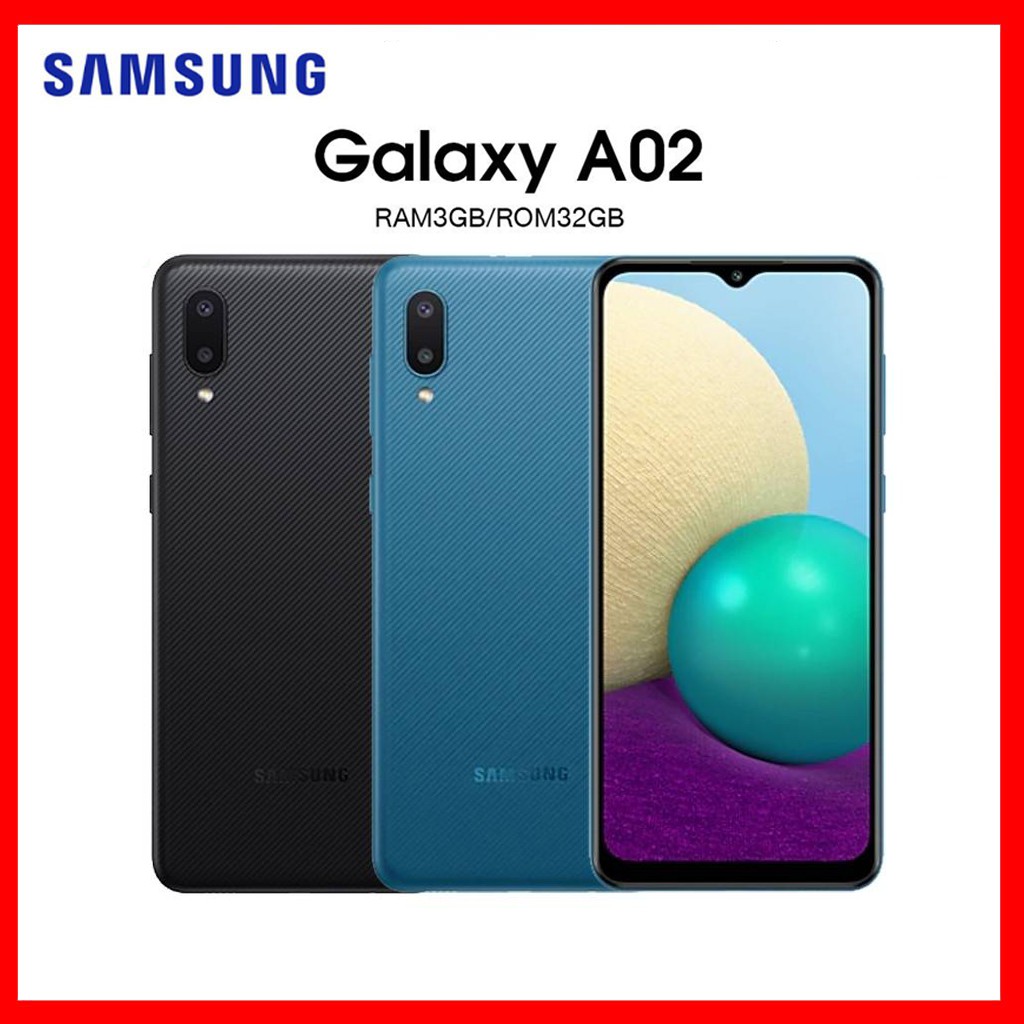 Samsung Galaxy A02 (RAM 3 ROM 32) ประกันศูนย์ 1 ปี | Shopee Thailand