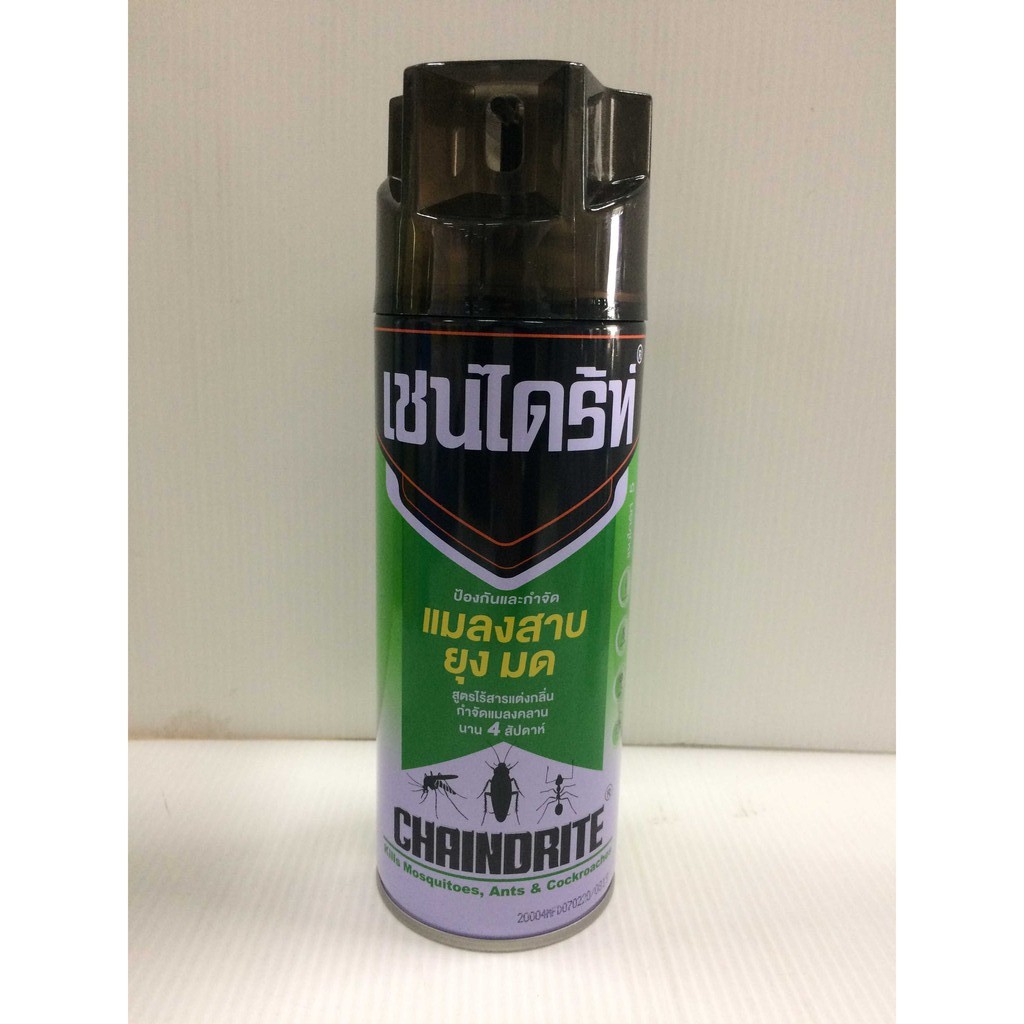 ไม่มียอดขาย/Chaindrite เชนไดร้ท์ ป้องกันและกำจัดแมลงสาบ ยุง มด สูตรไร้ ...