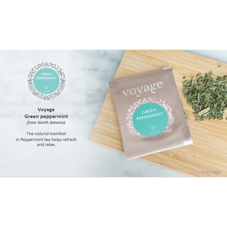 ชา โวยาจ พีระมิด Voyage Tea Pyramid with String & Tag 1 กล่อง 30 ซอง ...