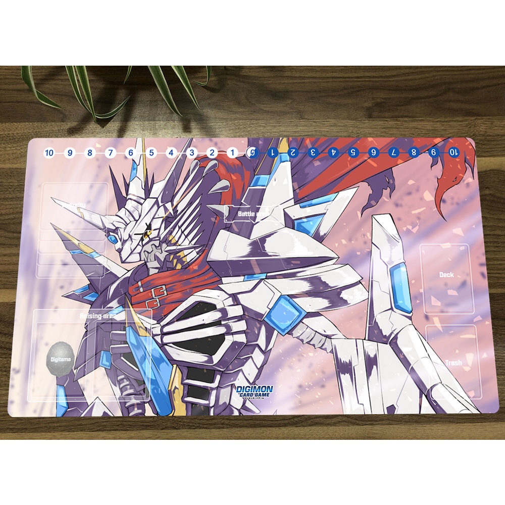 Digimon Duel Playmat Jesmon Trading Card Game Mat DTCG CCG แผ่นรองเมาส์ ...