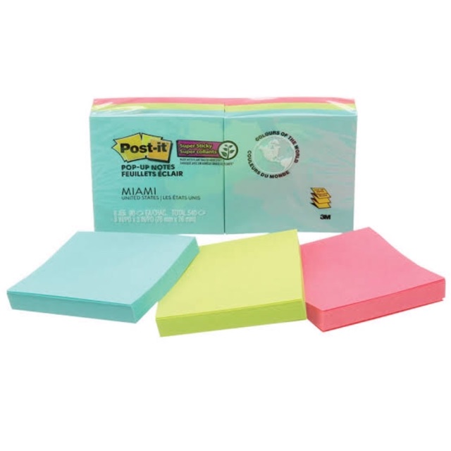 Post-it fir pop up notes (3M) | Shopee Thailand