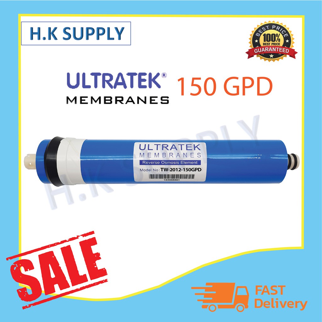 ไส้กรองน้ำ Aquatek เมมเบรน 150 GPD ไส้กรองเมมเบรน RO Membrane UniPure BioMax Fastpure Canature ...