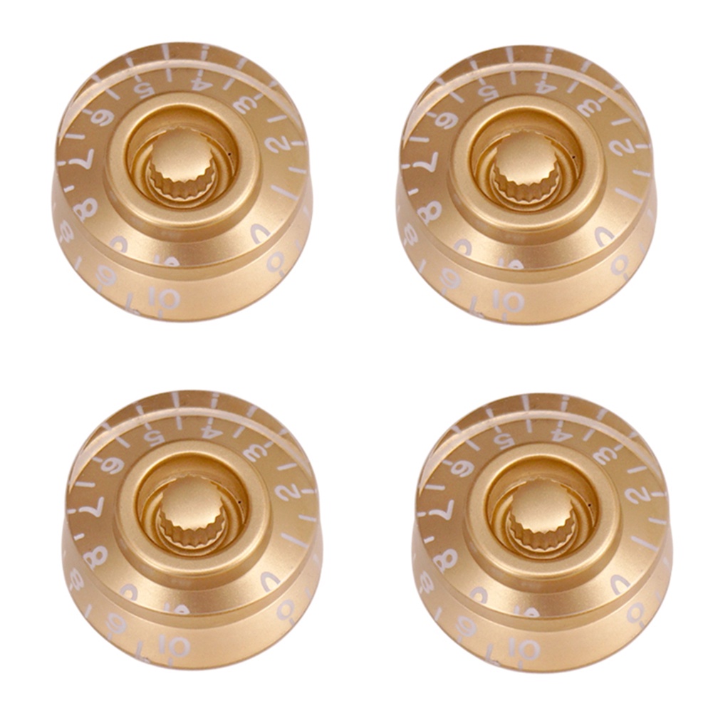 ECHO- ~4 Pcs Electric Guitar Control Speed Tone Volume Knobs For Gibson ...