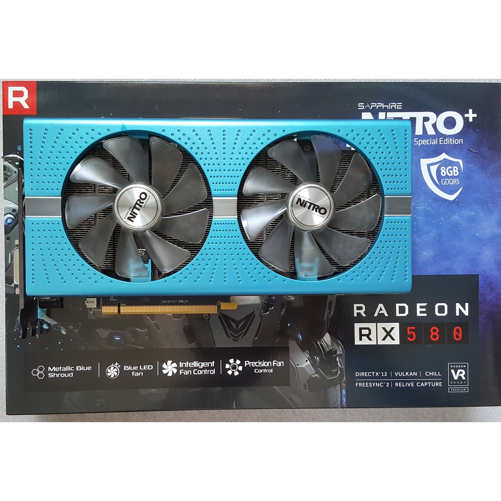 VGA Sapphire Nitro + Special Edition RX 580 8GB | Shopee Thailand