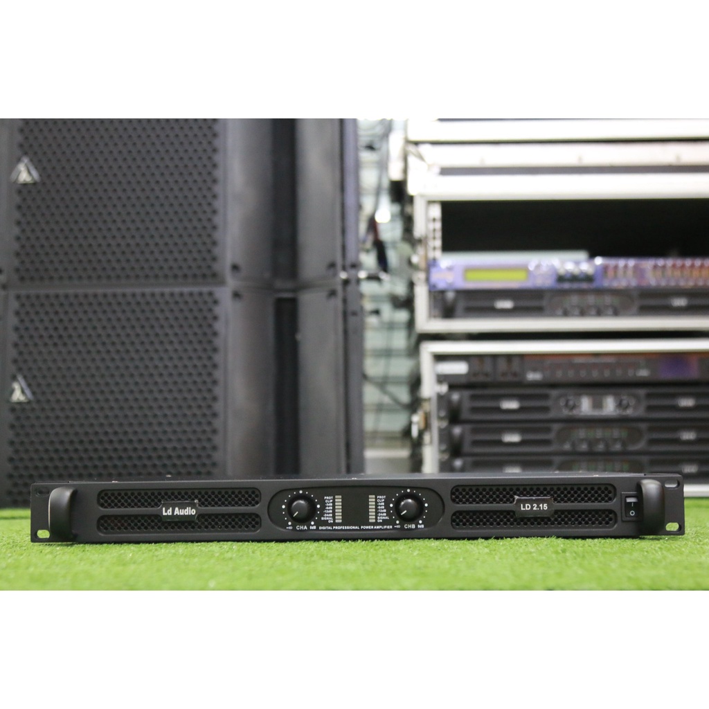เพาเวอร์แอมป์ 1U 2CH Ld Audio รุ่น LD-2.15 กำลังวัตต์สูงได้ถึง 2300Wต่อ ...