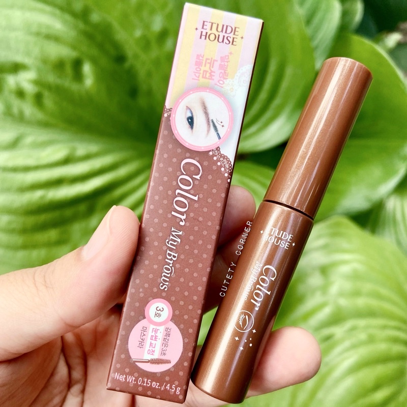 Etude Color My Brows 4.5g. มาสคาร่าปัดคิ้วอีทูดี้ | Shopee Thailand