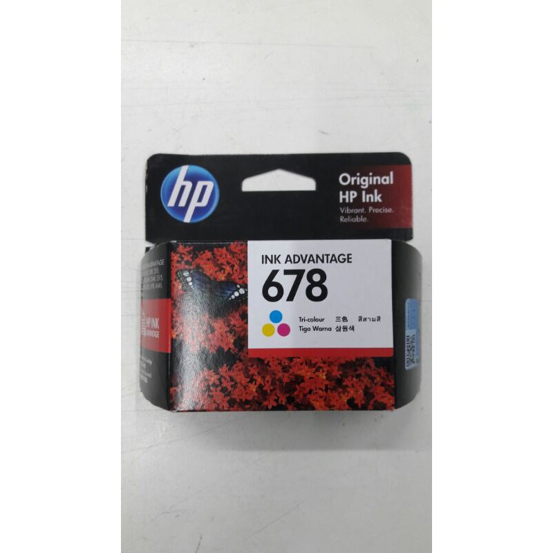 หมึกพิมพ์ HP 678 color | Shopee Thailand