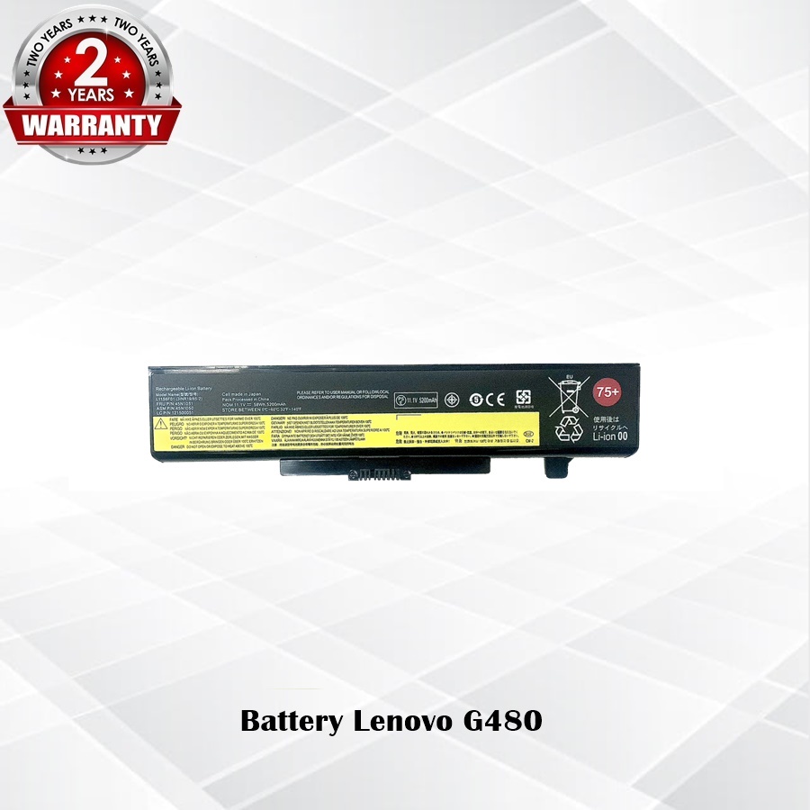 Battery Lenovo L11S6Y01 / แบตเตอรี่โน๊ตบุ๊ค รุ่น G480 V480 G410 G510 ...