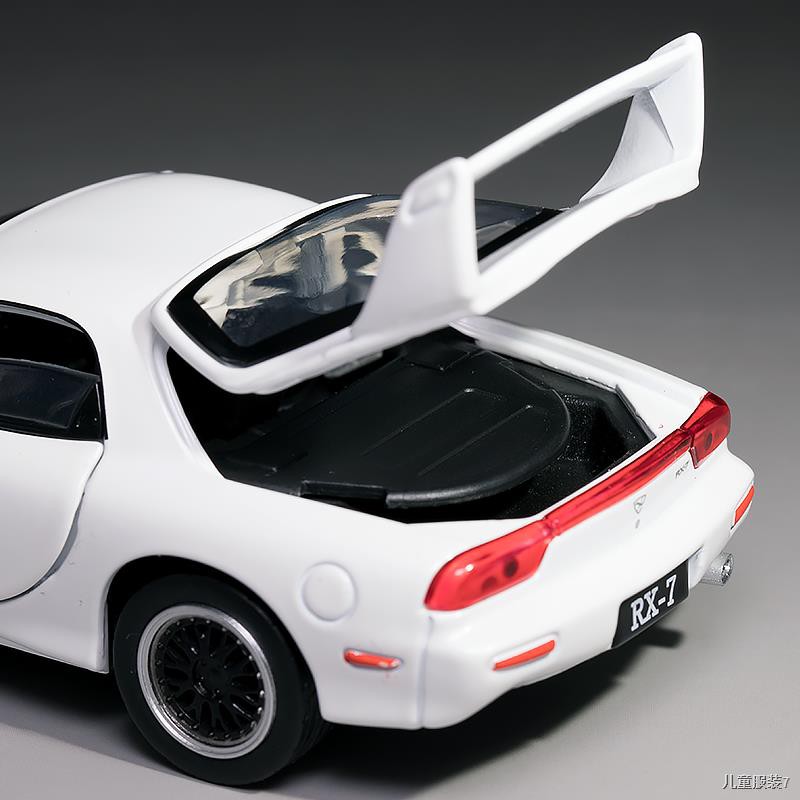 1:32 Mazda RX7 Car Model Alloy Car Die Cast Toy Car Model Pull Back ...