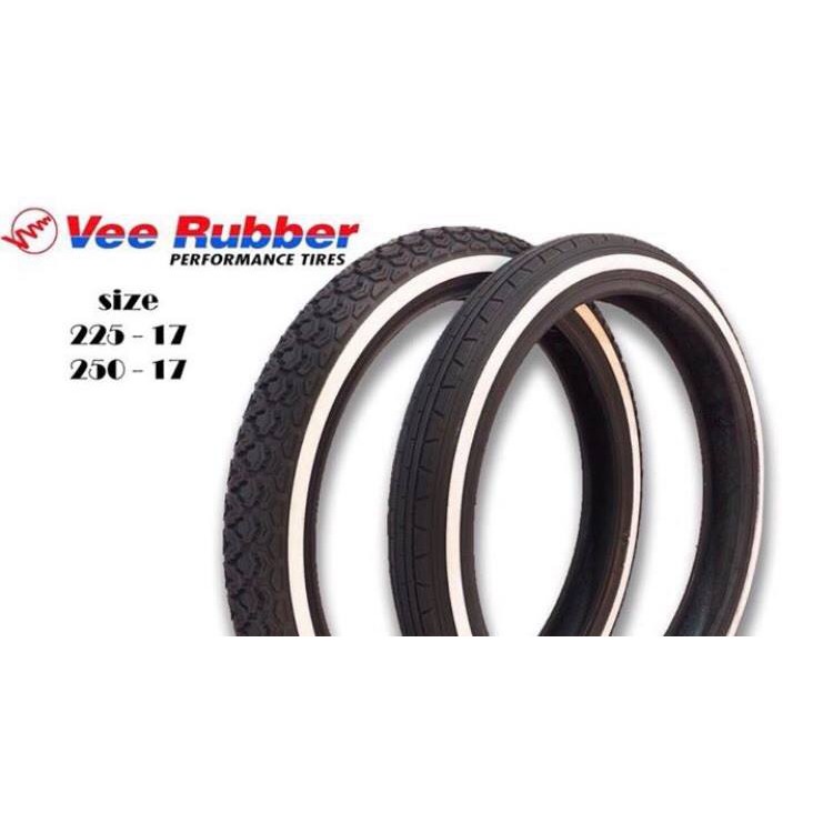 ยางขอบขาว vee rubber (ต่อเส้น) | Shopee Thailand