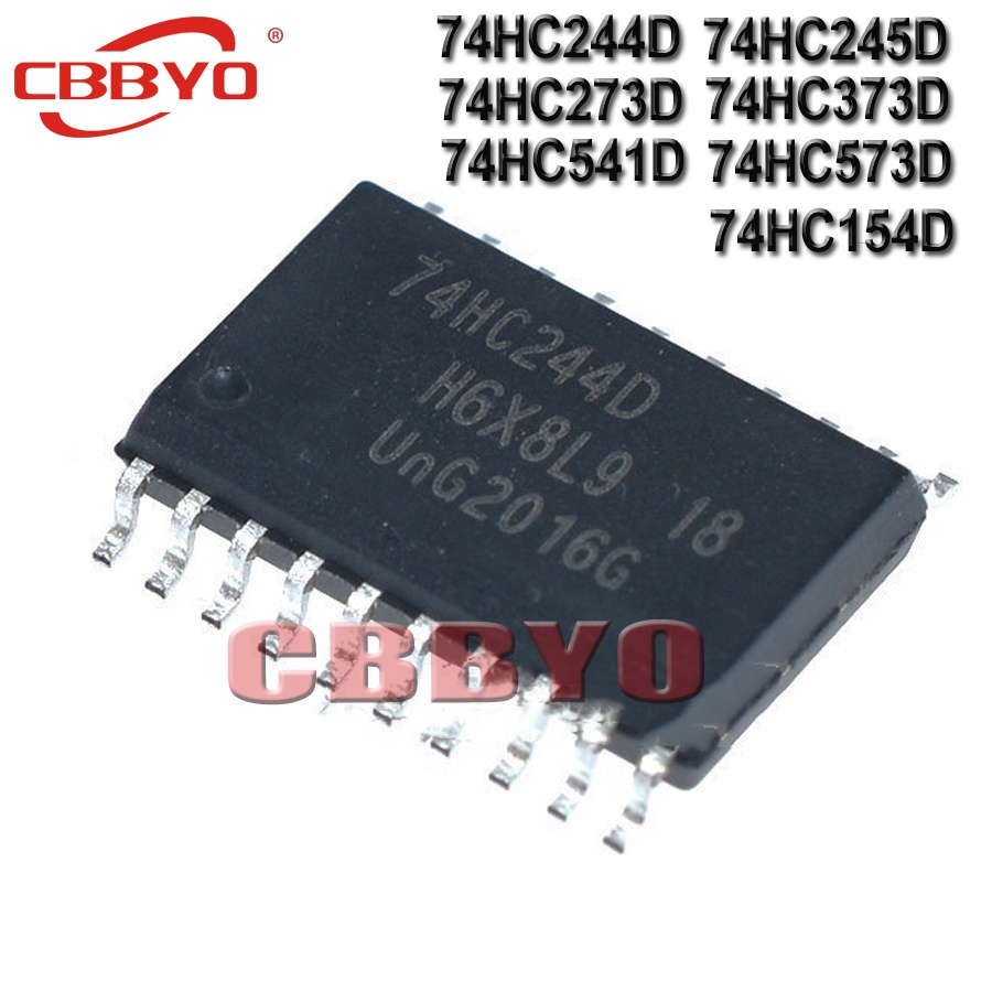 วงจรรวม 74HC244D 74HC244 SOP SN74HC244DWR SOP-20 74HC245D 74HC245 74HC273D 74HC273 74HC373D ...