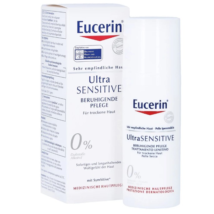 Eucerin UltraSENSITIVE Instant Calming/ Sensitive Lotion/ Anti Redness ...