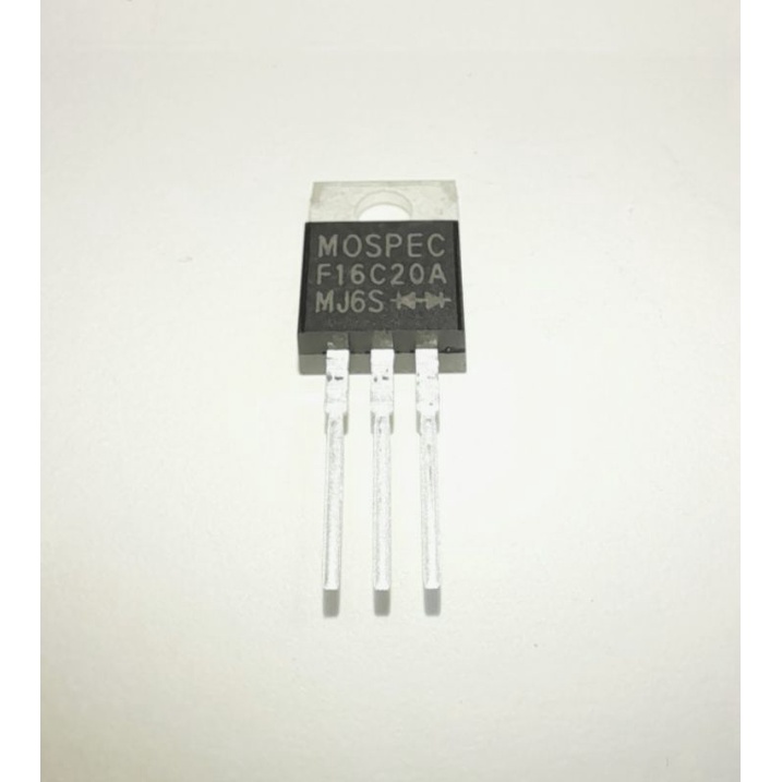 ไดโอดความถี่สูงหัวออก F16C20A (16A200V) | Shopee Thailand