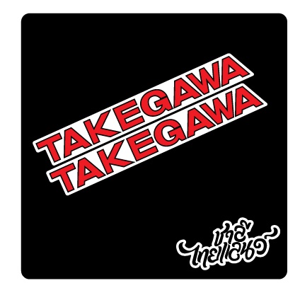 sticker TAKEGAWA 4.2" พร้อมส่ง | Shopee Thailand