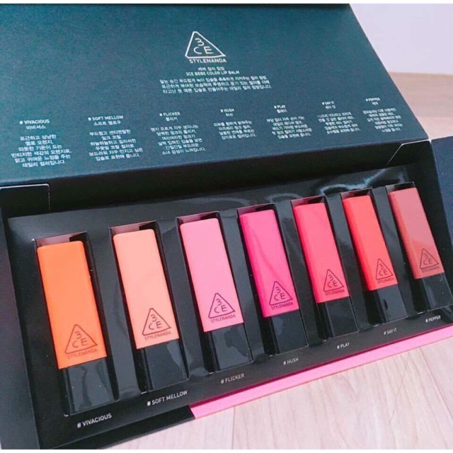 ลดอีกตัว 3CE BEBE LIP BALM บำรุงริมฝีปากให้นุ่มชุ่มชื่น | Shopee Thailand