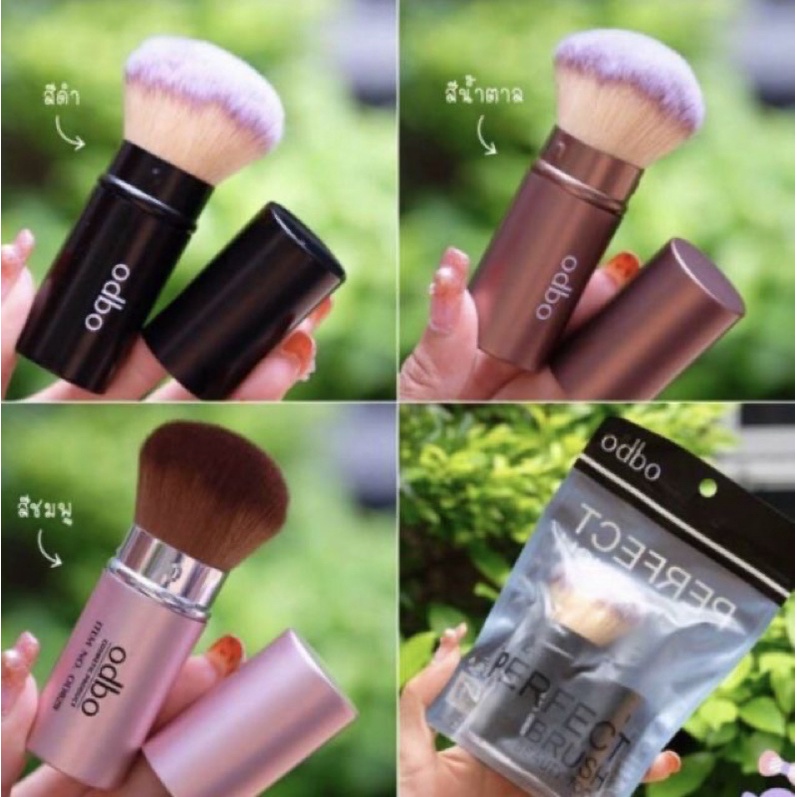 ODBO โอดีบีโอ OD829 แปรงปัดแก้ม มี3สีให้เลือก ขนแปรงนุ่มมาก | Shopee Thailand