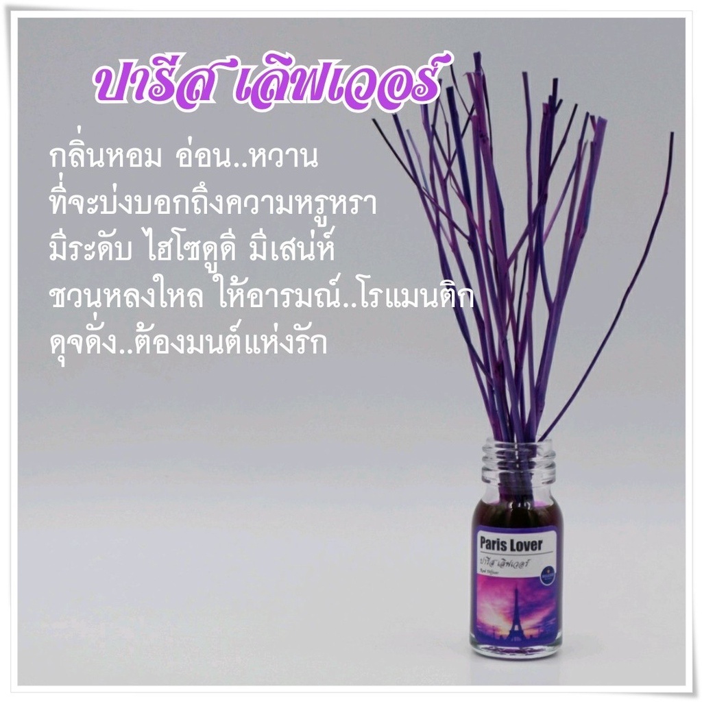 ซื้อ 5 ฟรี 1 Vol.1 [Paradise] ก้านไม้หอมปรับอากาศ Reed Diffuser ขนาด 15ml | Shopee Thailand