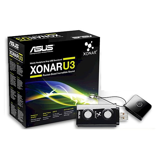 SOUND CARD (ซาวด์การ์ด) ASUS XONAR U3 USB 7.1 ICH Warranty 3 - y | Shopee Thailand