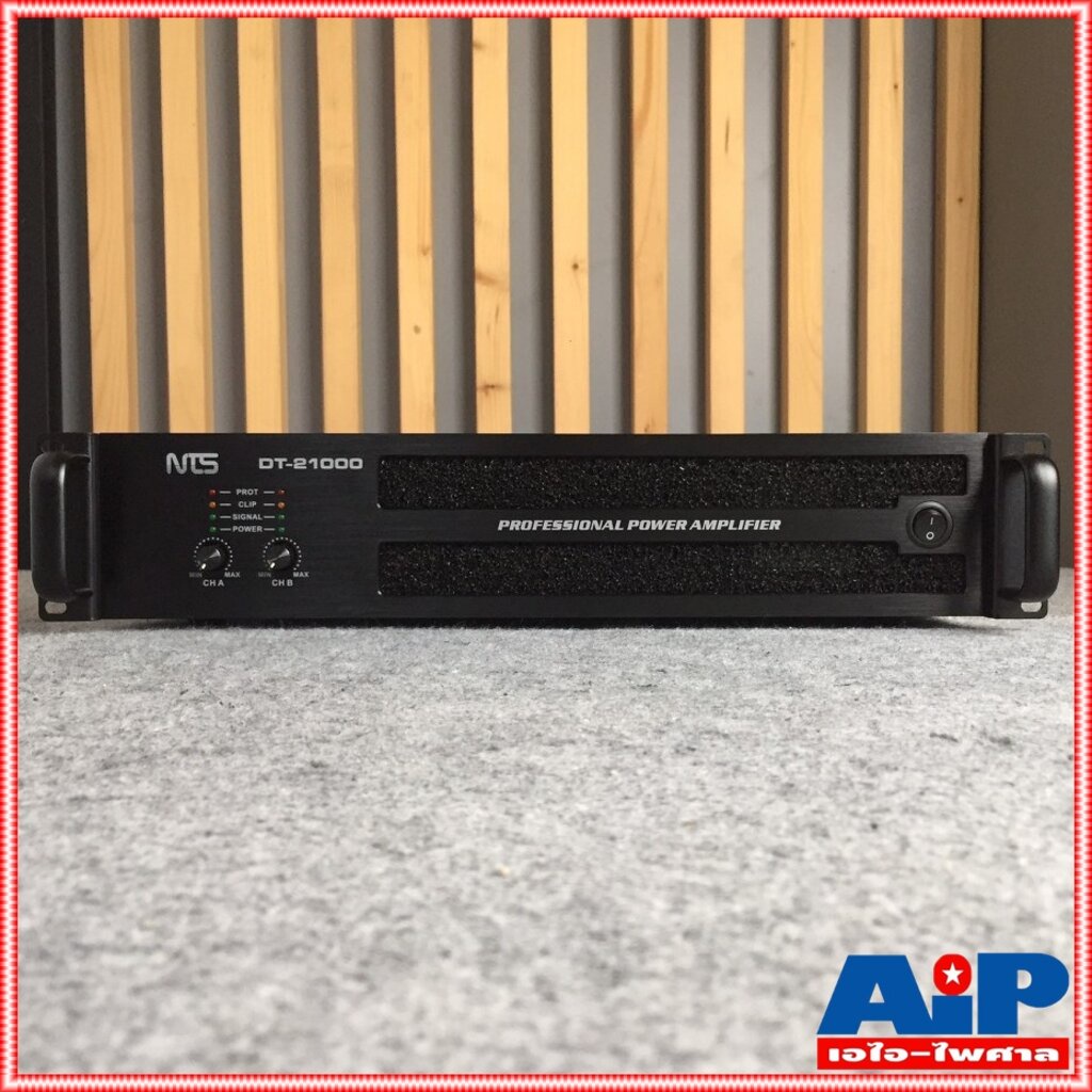 NTS DT-21000 POWERAMP เพาเวอร์แอมป์ เป็นพาวเวอร์ที่มี 2 ช่อง ขนาดความ ...