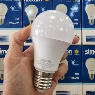 หลอด LED Bulb A60 11W E27 แสงขาว SIMON | Shopee Thailand