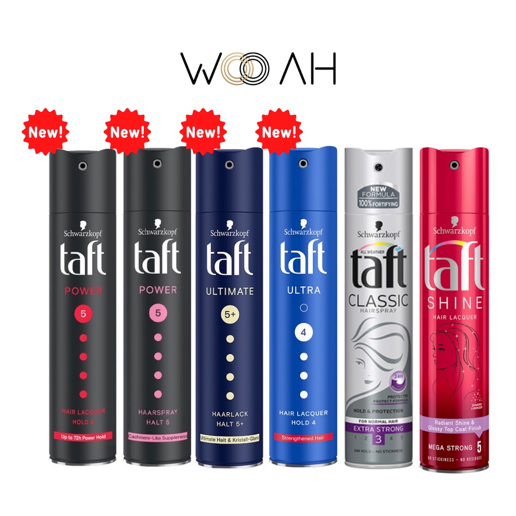 Schwarzkopf Taft Hair Spray 250 ml. ชวาร์สคอฟ ทัฟท์ แฮร์ สเปรย์ สเปรย์ ...