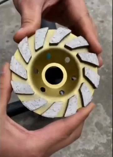 ใบเพชร ใบเจียรเพชร ใบเเจียบัว ใบขัดปูน ขนาด 4" Stone Diamond ...