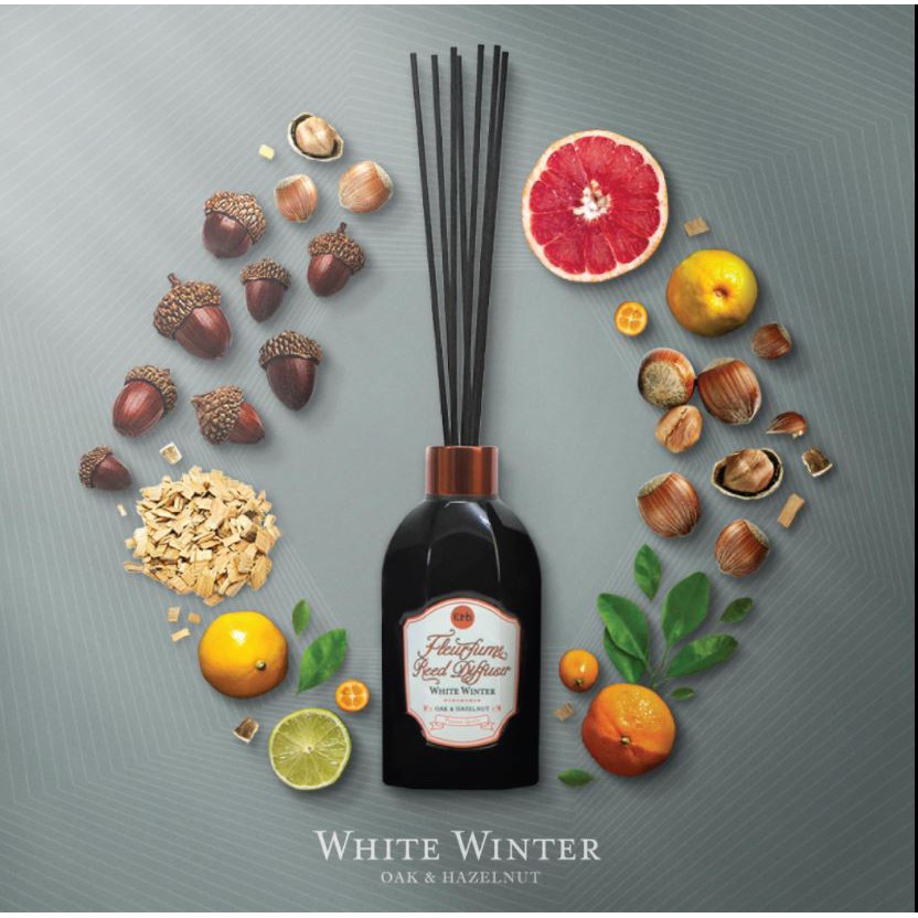 Erb White Winter Fleurfume Reed Diffuser 100 ml. เอิบ ก้านไม้หอม กลิน ...