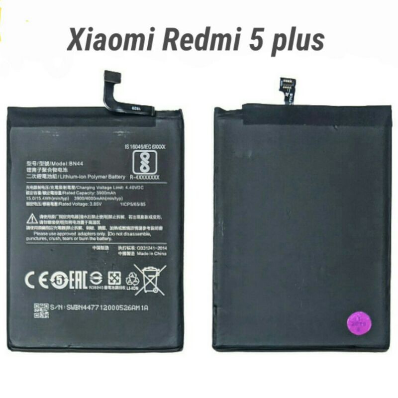 แบต Xiaomi Redmi 5 Plus (BN44) สินค้าดีมีคุณภาพ | Shopee Thailand