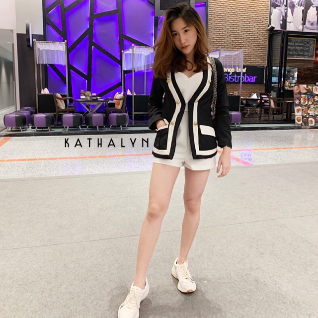 เซตสาวทำงาน งานป้าย KATHALYN -002 | Shopee Thailand