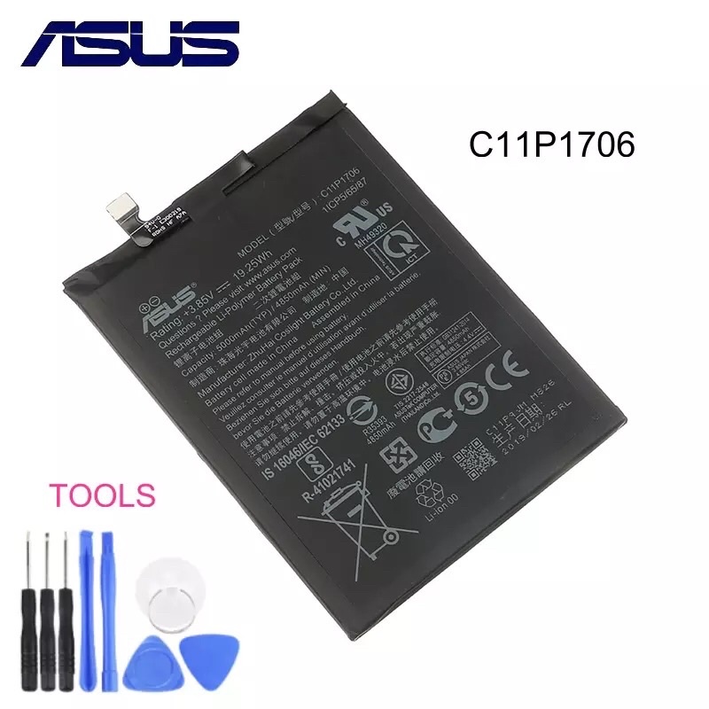แบตเตอรี่แท้ สำหรับ ASUS ZenFone MAX Pro M1 6.0 นิ้ว C11P1706 ZB601KL ...