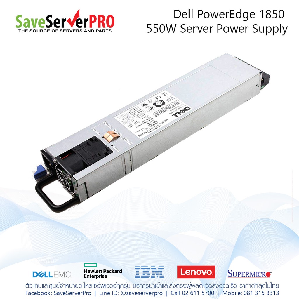 Dell PowerEdge 1850 550W Server Power Supply | Shopee Thailand