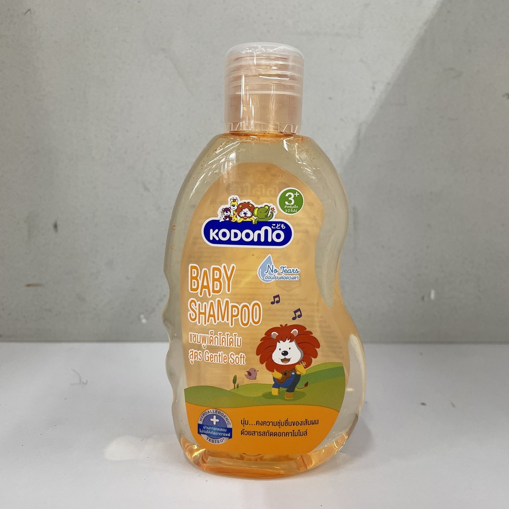 Kodomo Baby Shampoo Gentle Soft โคโดโมแชมพูเด็ก สูตรเจนเทิล ซอฟท์ สำหรับเด็ก 3 ปีขึ้นไป ขนาด 200 ...