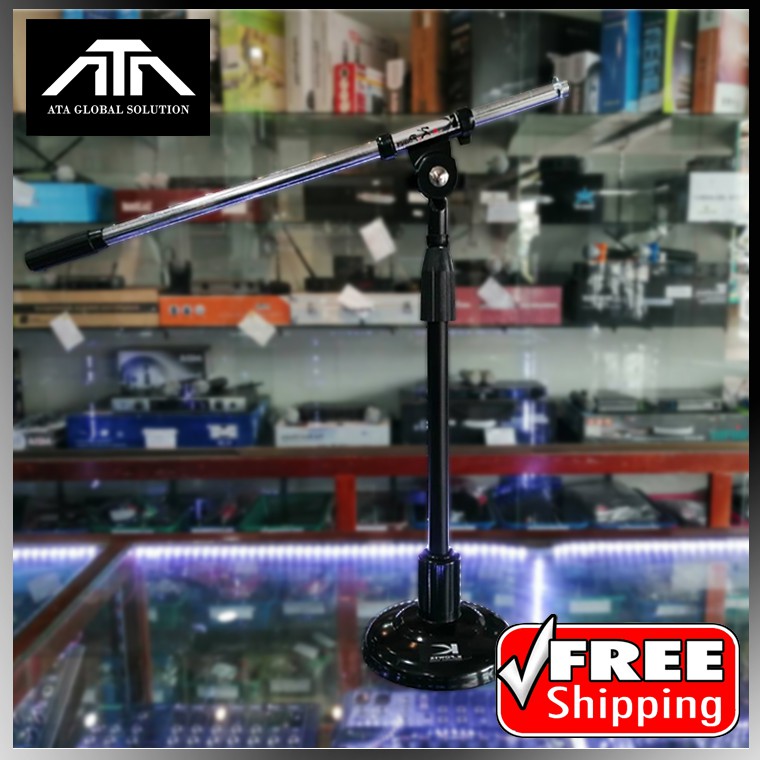 ขาตั้งไมค์โครโฟน K.POWER KN-004 ขาตั้งไมค์แบบแท่นกลม สามารถปรับระดับสูงต่ำได้ | Shopee Thailand