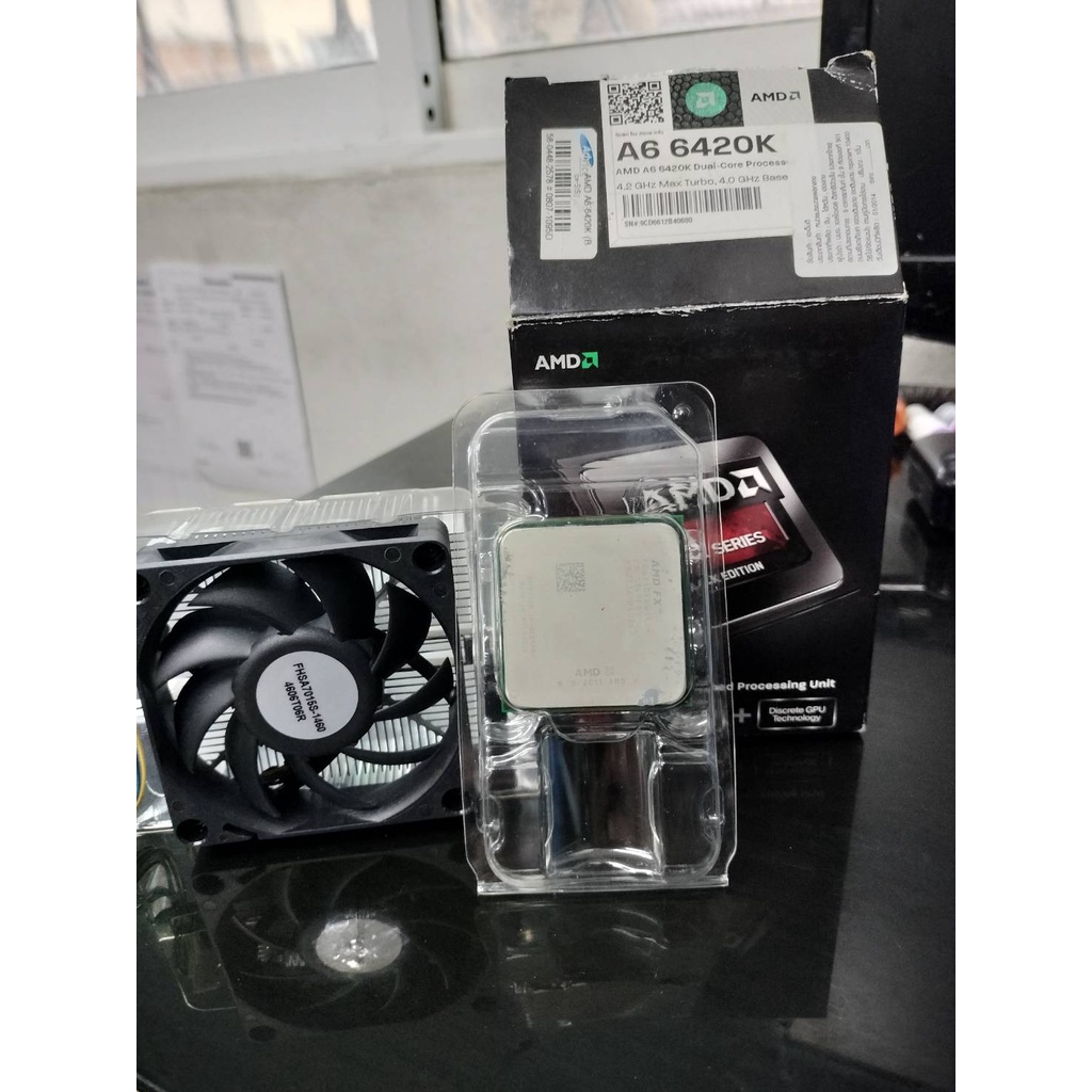 CPU amd a6 6420k มือสอง มีกล่อง ซิงค์พัดลม | Shopee Thailand