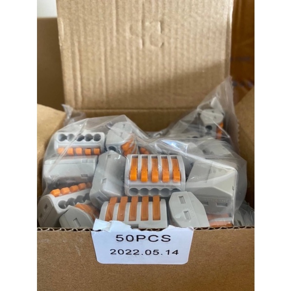 ใหม่ ตัวต่อสายกิ๊บหนีบสาย 3p 4p 5p 8p 12p | Shopee Thailand