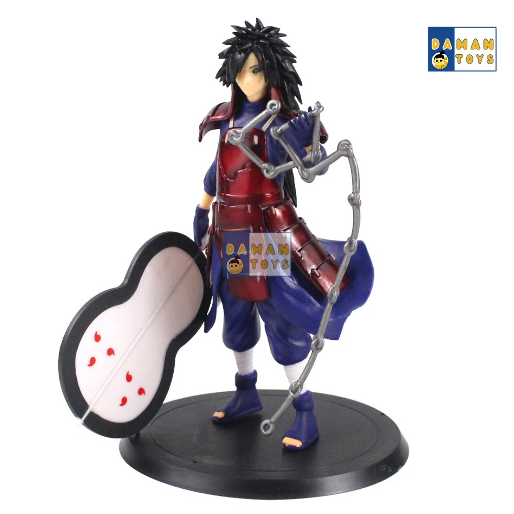 Action Figure Anime Madara Uchiha Naruto Shippuden Display Collection ...