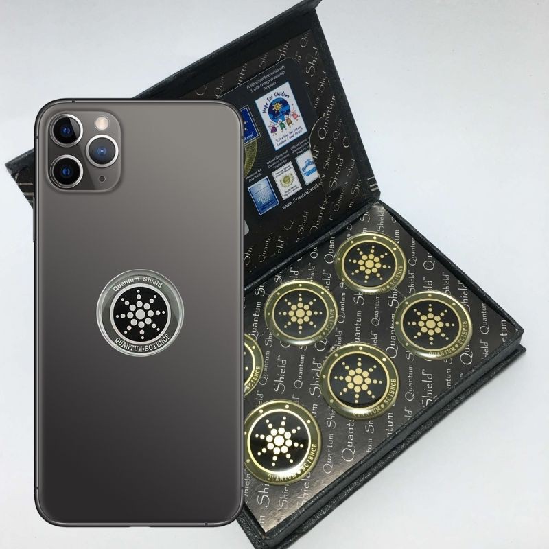 quantum shield | สติกเกอร์ติดโทรศัพท์ ช่วยลดคลื่นสนามแม่เหล็กไฟฟ้า ของแท้(1 กล่อง มี 6 ชิ้น 399 ...