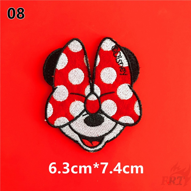 Mickey & Minnie - D I S N E Y แผ่นผ้าลายการ์ตูนสําหรับเย็บปักตกแต่ง ...