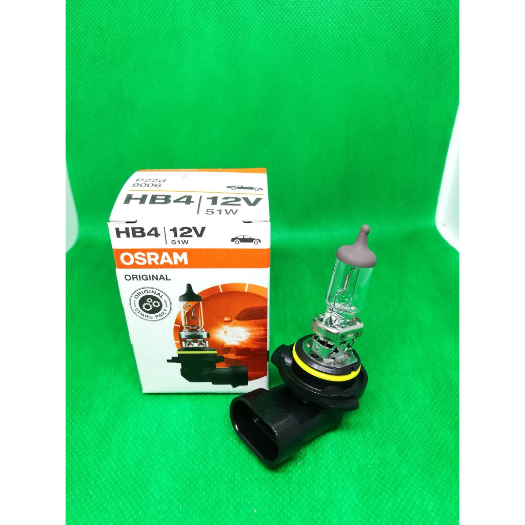 💡 หลอดไฟ HB3 / HB4 (Halogen Bulb) Osram 💯 หลอดไฟหน้า ไฟสูง-ต่ำ / ไฟ ...