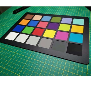 24 ColorChecker Color Test Chart Balancing Checker Card Palette Board ...