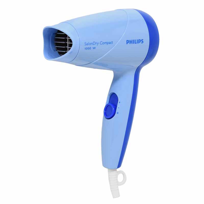 PHILIPS ไดร์เป่าผม Salon Compact 1000W รุ่น HP-8100 (สีฟ้า) | Shopee ...