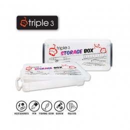 TRIPLE 3 STORAGE BOX กล่องพลาสติกอเนกประสงค์ "333" มี 2 ขนาด | Shopee ...