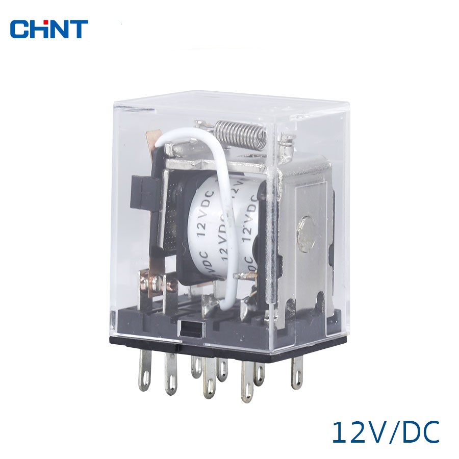 CHINT ซ็อกเก็ตรีเลย์ รีเลย์ ฐานรีเลย์ รีเลย์ซ็อกเก็ต 8 ขา AC DC Relay ...