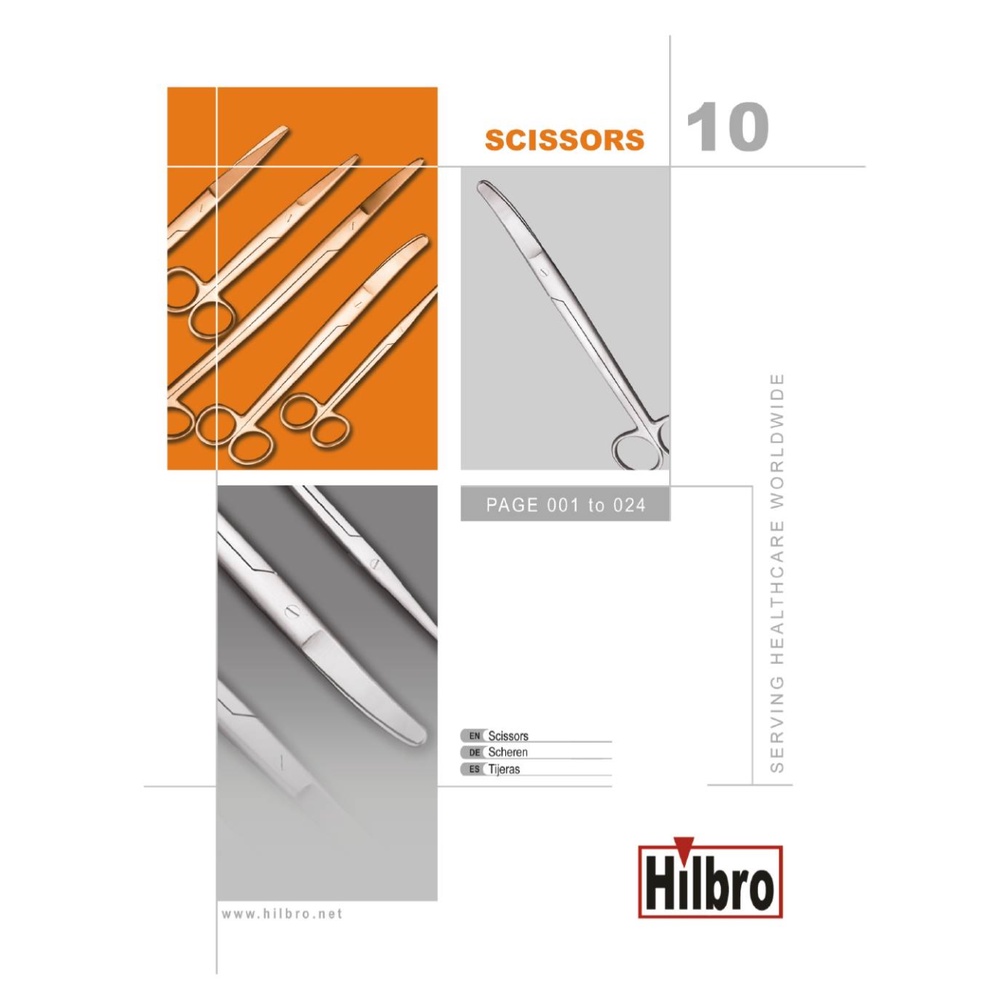 กรรไกรผ่าตัด ขนาด 13 - 16 ซม. OPERATING SCISSOR ยี่ห้อ HILBRO | Shopee ...