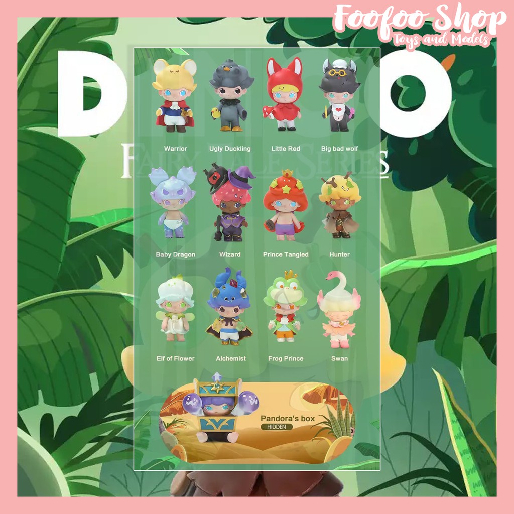 [พร้อมส่ง] DIMOO - Fairy tale series POP MART Blind Box | Shopee Thailand