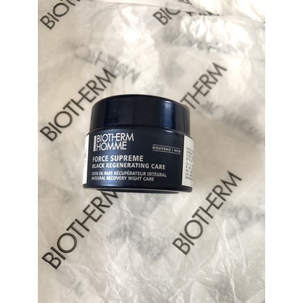 [พร้อมส่ง]Biotherm homme black regenaration care 5 ml. | Shopee Thailand