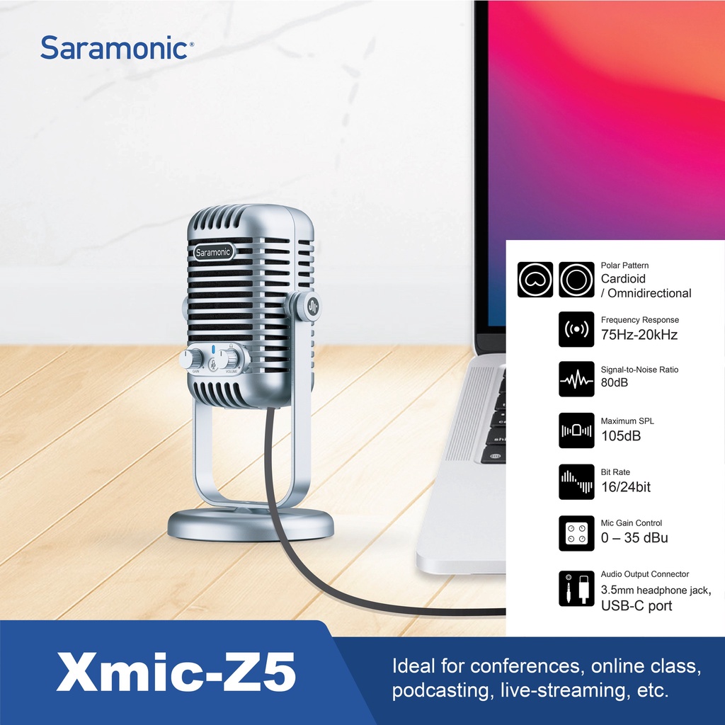 SARAMONIC - Xmic Z3/Z4/Z5 (สินค้าตัวเลือก) ประกันศูนย์ไทย 1 ปี | Shopee ...
